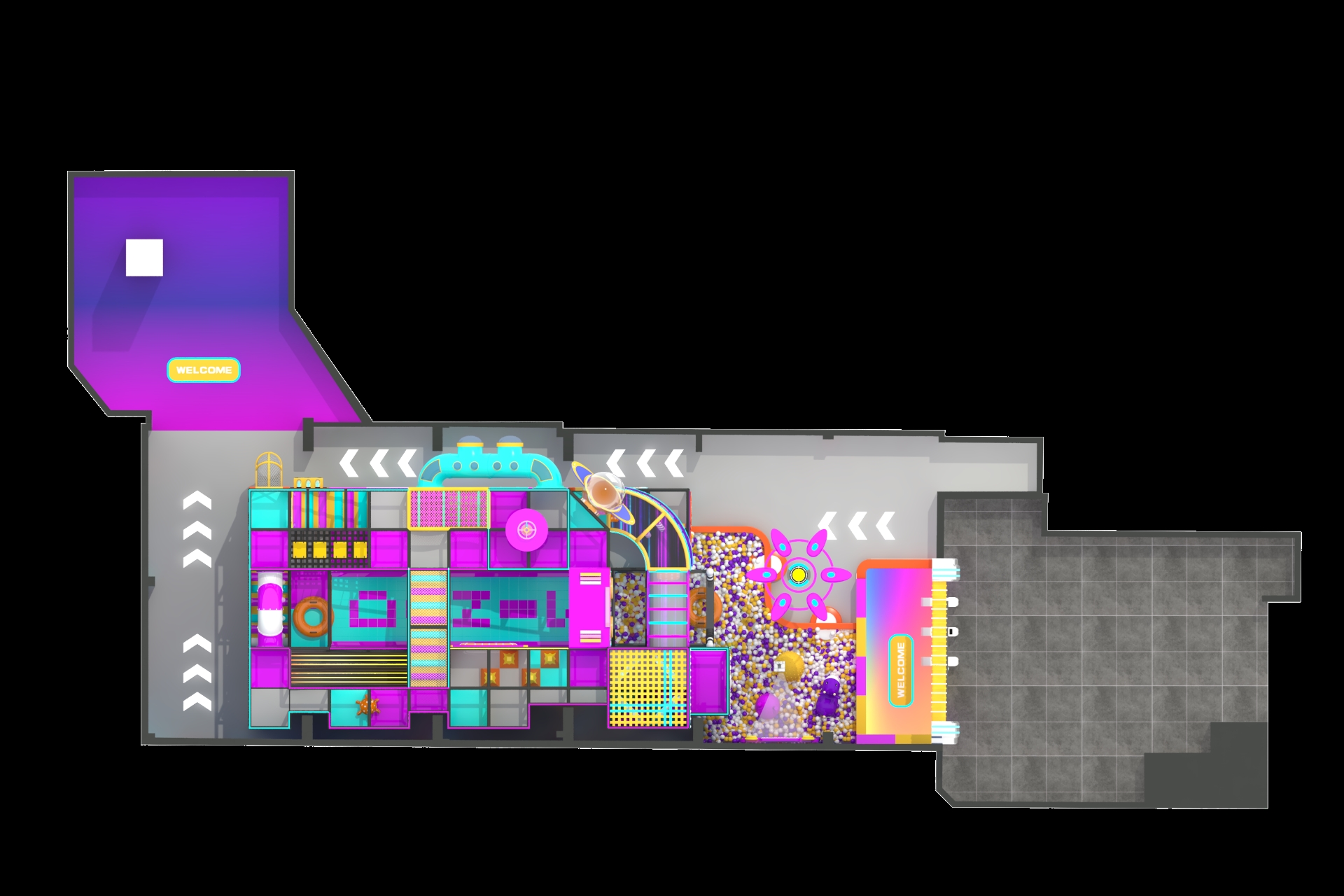 Kids Indoor Playground | Space-Themed Soft Play Structure for Commercial Use